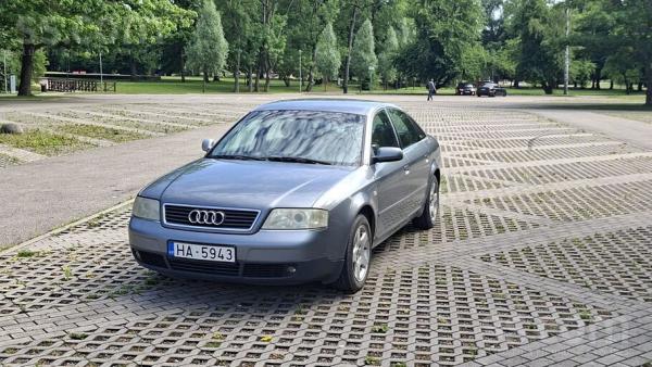 Серый Ауди А6 2001 в Вентспилс, объемом двигателя 1.90 л и пробегом 382 тыс. км за 1000 €, фото 1 на AUTOMOTO.COM.LV
