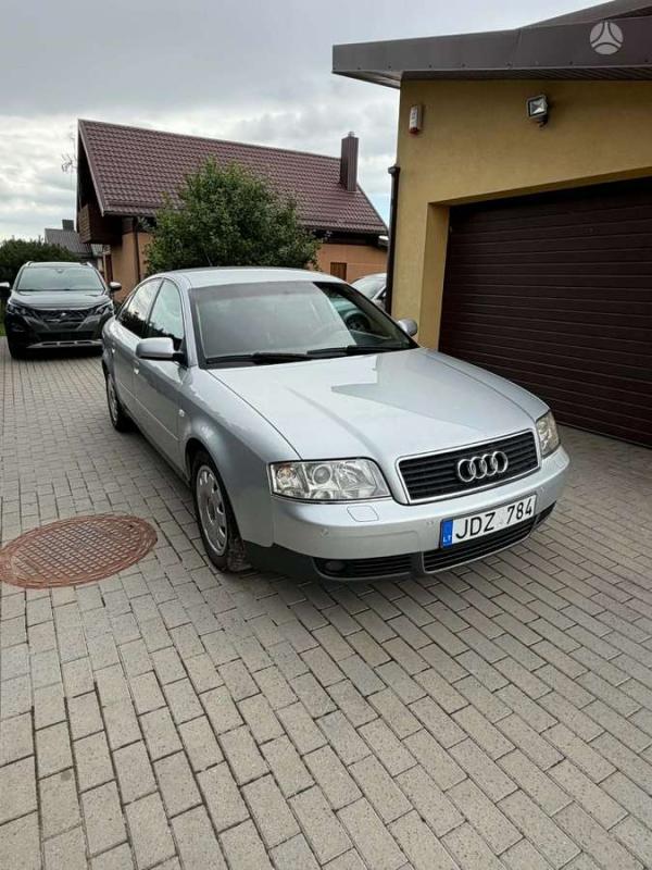 Grey Audi A6 2001 in Marijampole, with an engine capacity of 2.50 L and mileage of 286 thousand km for 1300 €, photo 2 on AUTOMOTO.COM.LV