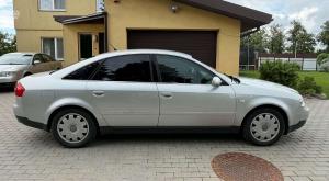 Pelēks Audi A6 2001 Marijampole, ar dzinēja tilpumu 2.50 L un nobraukumu 286 tūkst. km par 1300 €, foto 4 vietnē AUTOMOTO.COM.LV