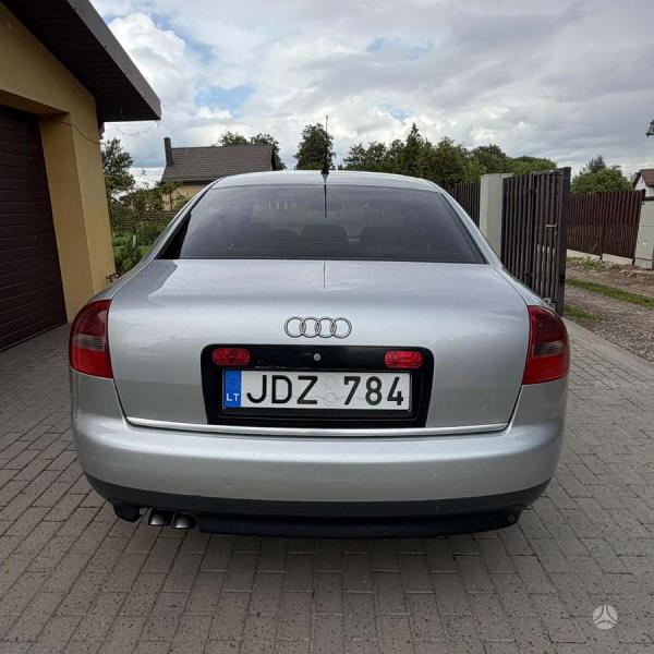 Grey Audi A6 2001 in Marijampole, with an engine capacity of 2.50 L and mileage of 286 thousand km for 1300 €, photo 4 on AUTOMOTO.COM.LV