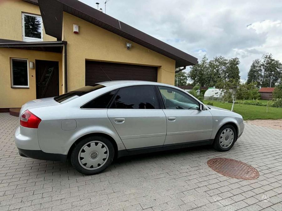 Pelēks Audi A6 2001 Marijampole, ar dzinēja tilpumu 2.50 L un nobraukumu 286 tūkst. km par 1300 €, foto 6 vietnē AUTOMOTO.COM.LV