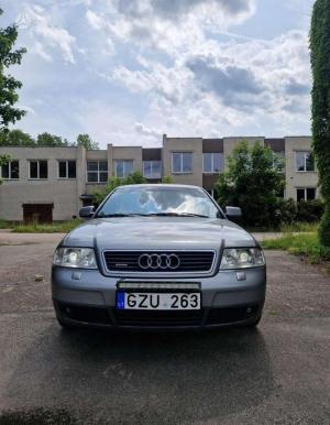 Pelēks Audi A6 2001 Marijampole, ar dzinēja tilpumu 2.50 L un nobraukumu 393 tūkst. km par 2500 €, foto  vietnē AUTOMOTO.COM.LV