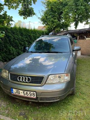 Grey Audi A6 2001 in Ogre, with an engine capacity of 2.40 L and mileage of 340 thousand km for 650 €, photo  on AUTOMOTO.COM.LV