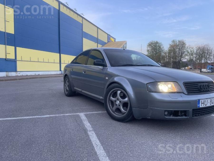 Grey Audi A6 2001 in Riga, with an engine capacity of 4.20 L and mileage of 0 thousand km for 2650 €, photo 3 on AUTOMOTO.COM.LV