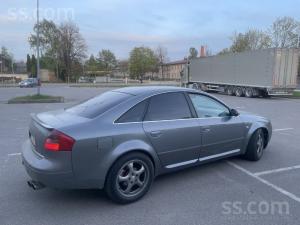 Grey Audi A6 2001 in Riga, with an engine capacity of 4.20 L and mileage of 0 thousand km for 2650 €, photo 4 on AUTOMOTO.COM.LV