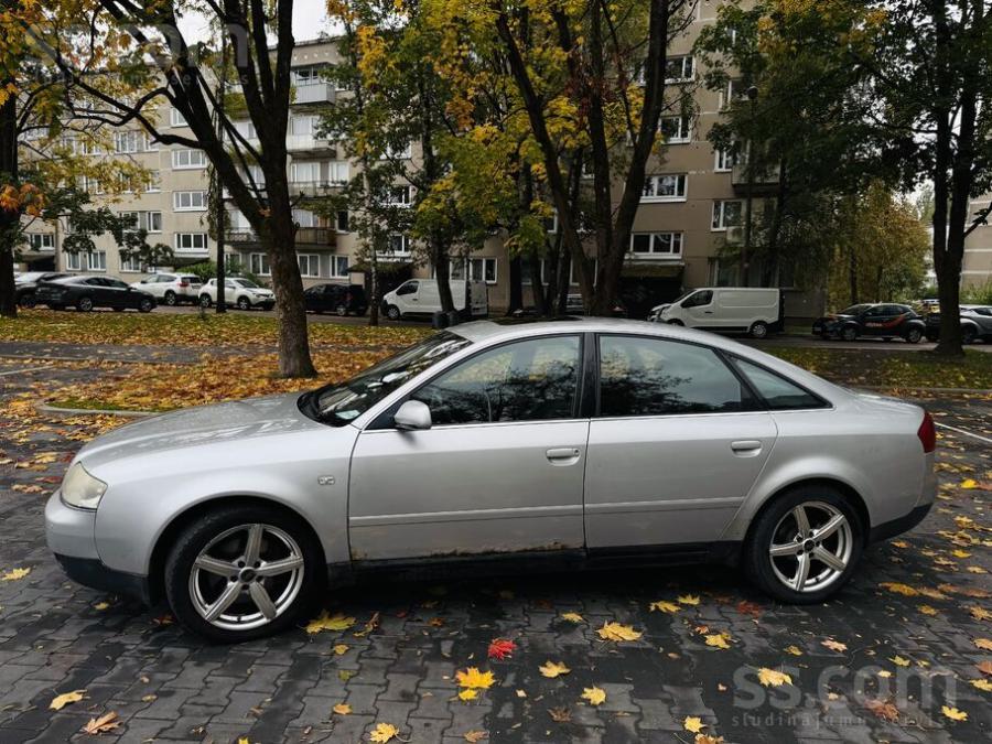 Pelēks Audi A6 2001 Rīga, ar dzinēja tilpumu 2.40 L un nobraukumu 273 tūkst. km par 1700 €, foto 6 vietnē AUTOMOTO.COM.LV