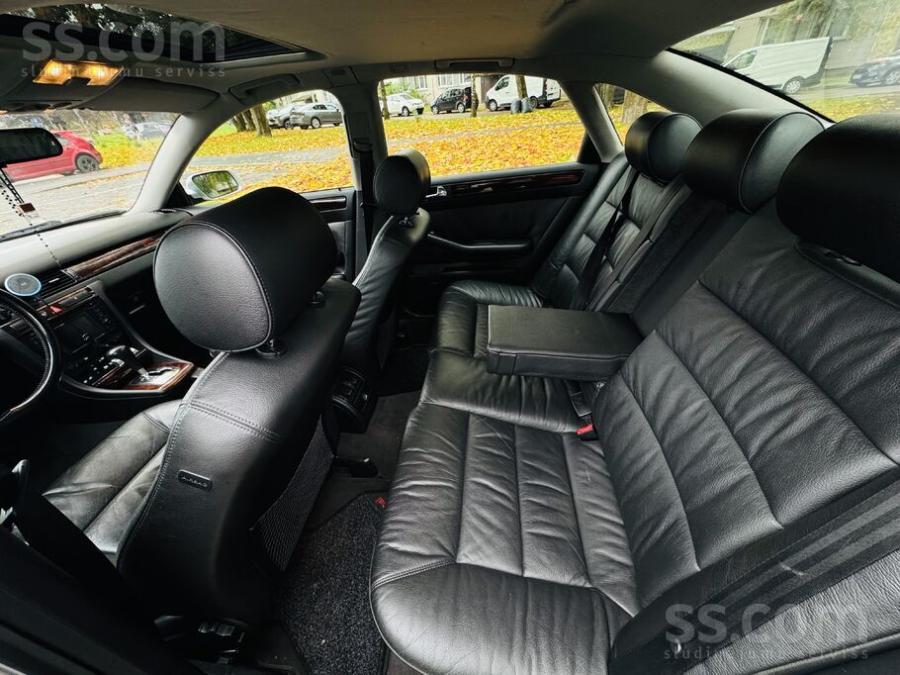 Pelēks Audi A6 2001 Rīga, ar dzinēja tilpumu 2.40 L un nobraukumu 273 tūkst. km par 1700 €, foto 9 vietnē AUTOMOTO.COM.LV