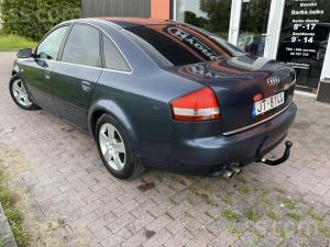 Grey Audi A6 2002 in Bauska, with an engine capacity of 1.80 L and mileage of 0 thousand km for 1680 €, photo 3 on AUTOMOTO.COM.LV