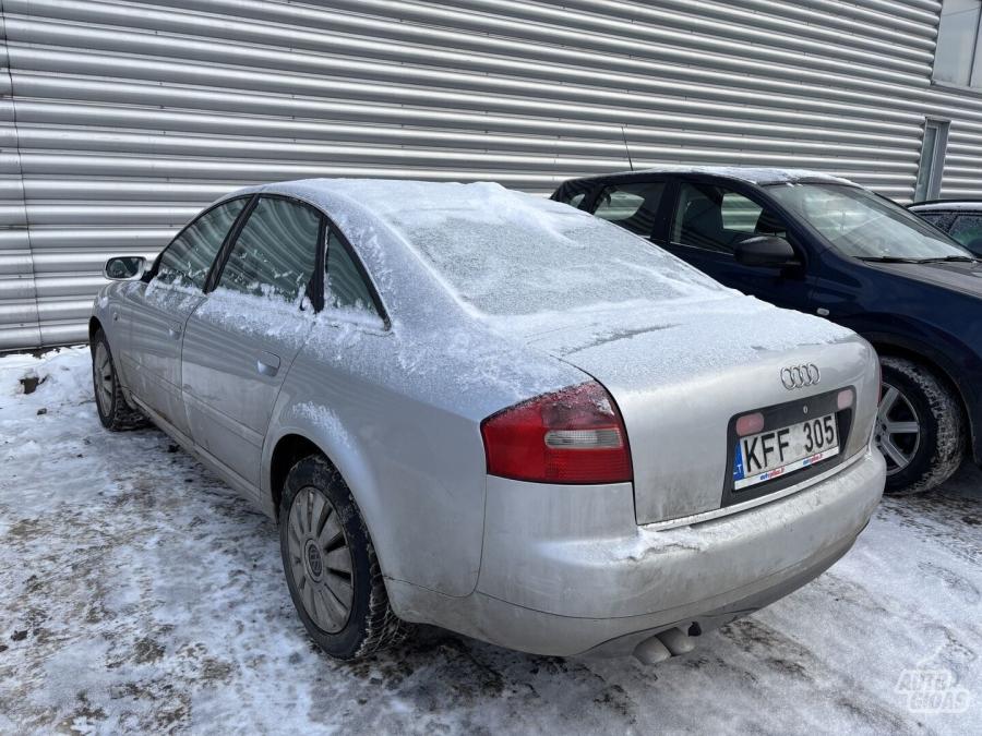 Grey Audi A6 2002 in Vilnius, with an engine capacity of 2.50 L and mileage of 300 thousand km for 580 €, photo 6 on AUTOMOTO.COM.LV