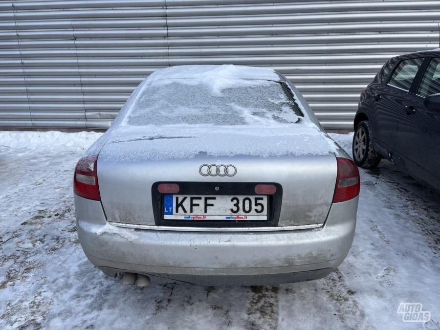 Grey Audi A6 2002 in Vilnius, with an engine capacity of 2.50 L and mileage of 300 thousand km for 580 €, photo 4 on AUTOMOTO.COM.LV
