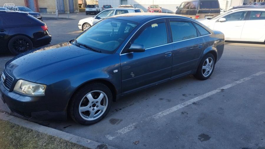 Pelēks Audi A6 2002 Marijampole, ar dzinēja tilpumu 2.50 L un nobraukumu 360 tūkst. km par 1300 €, foto 4 vietnē AUTOMOTO.COM.LV