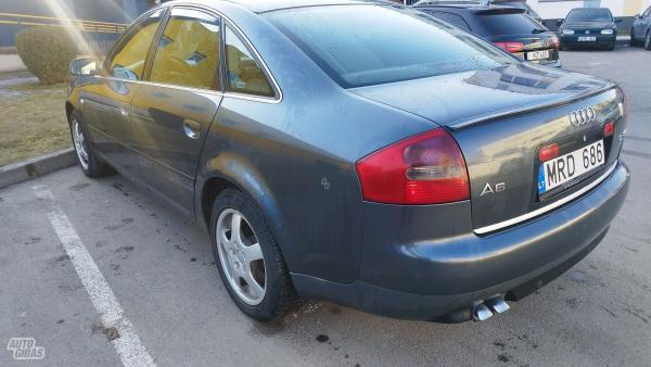 Grey Audi A6 2002 in Marijampole, with an engine capacity of 2.50 L and mileage of 360 thousand km for 1300 €, photo 5 on AUTOMOTO.COM.LV