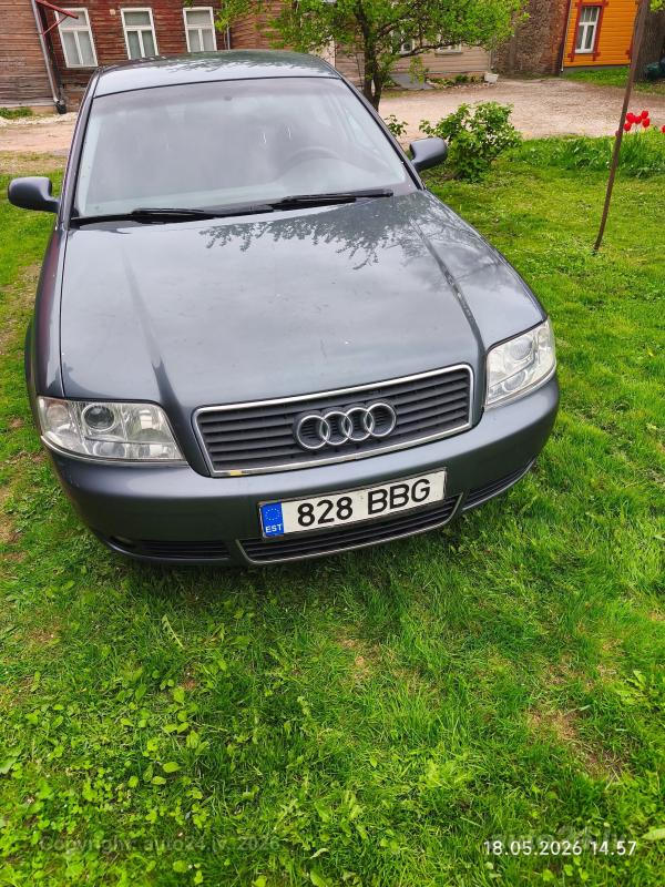 Grey Audi A6 2002 in Tartu, with an engine capacity of 1.90 L and mileage of 336 thousand km for 1000 €, photo 1 on AUTOMOTO.COM.LV