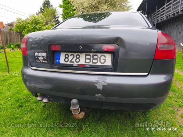 Grey Audi A6 2002 in Tartu, with an engine capacity of 1.90 L and mileage of 336 thousand km for 1000 €, photo 4 on AUTOMOTO.COM.LV