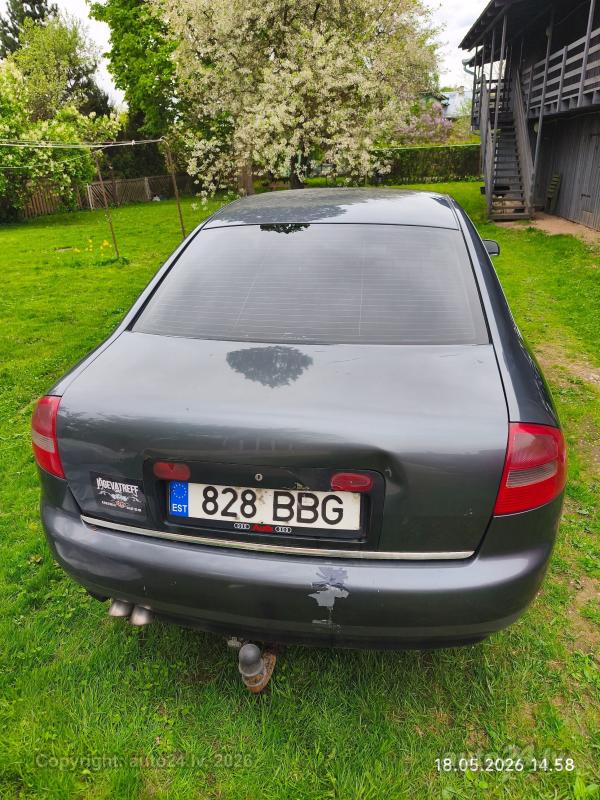 Grey Audi A6 2002 in Tartu, with an engine capacity of 1.90 L and mileage of 336 thousand km for 1000 €, photo 5 on AUTOMOTO.COM.LV