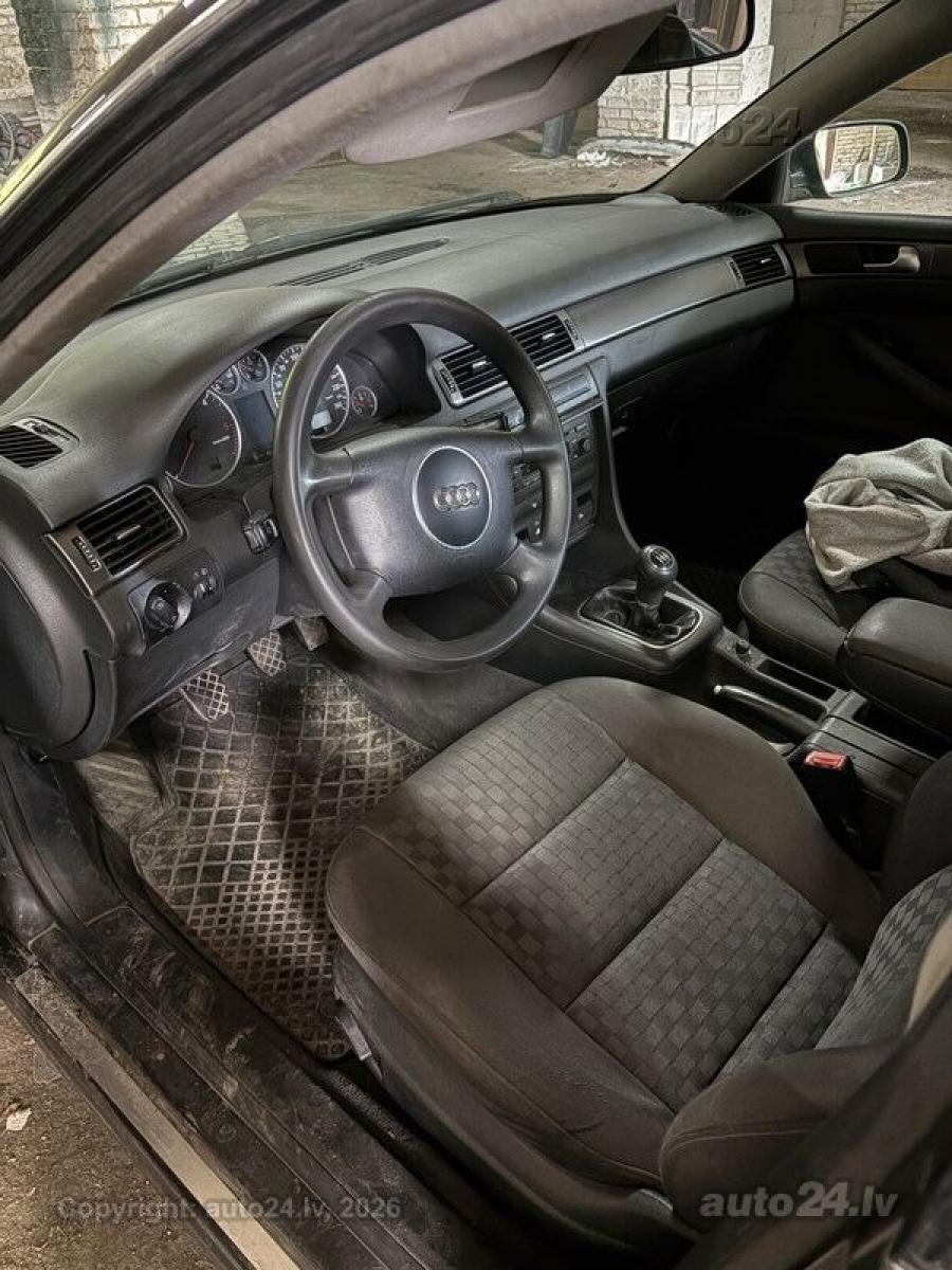 Grey Audi A6 2002 in Valga, with an engine capacity of 1.90 L and mileage of 0 thousand km for 1300 €, photo 8 on AUTOMOTO.COM.LV