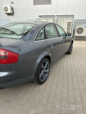 Grey Audi A6 2002 in Riga, with an engine capacity of 1.90 L and mileage of 342 thousand km for 2450 €, photo 9 on AUTOMOTO.COM.LV