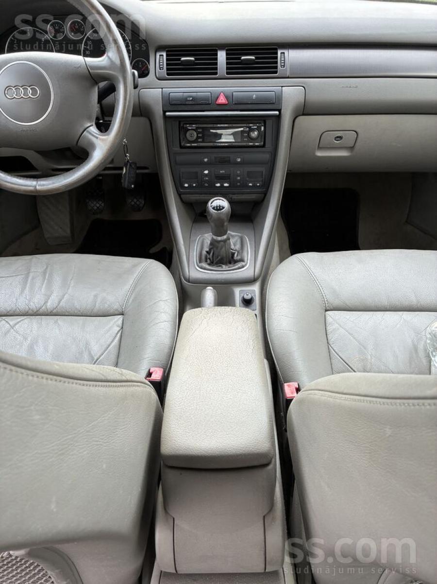 Grey Audi A6 2002 in Riga, with an engine capacity of 1.90 L and mileage of 342 thousand km for 2450 €, photo 18 on AUTOMOTO.COM.LV