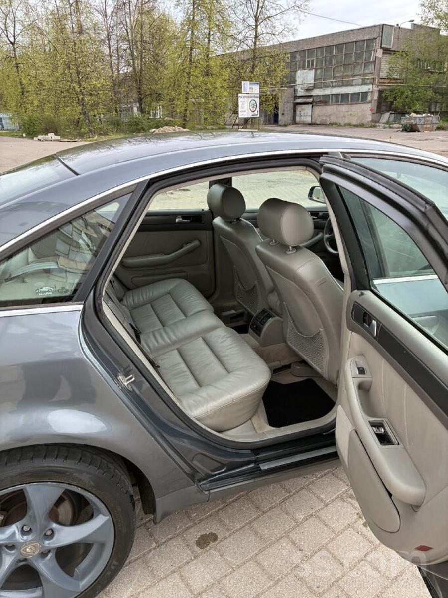 Grey Audi A6 2002 in Riga, with an engine capacity of 1.90 L and mileage of 342 thousand km for 2450 €, photo 23 on AUTOMOTO.COM.LV