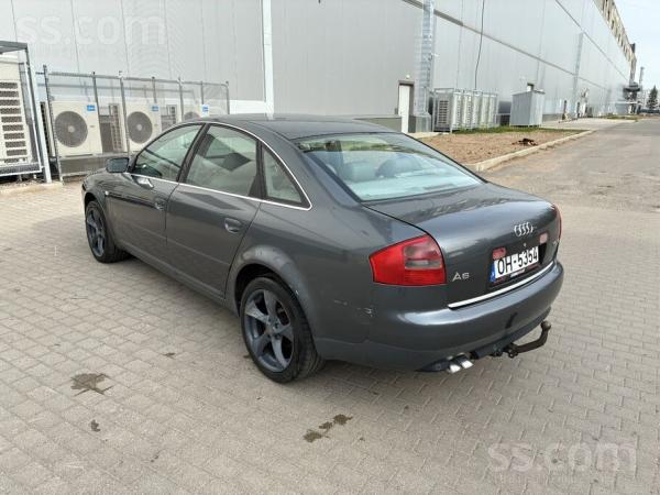 Pelēks Audi A6 2002 Rīga, ar dzinēja tilpumu 1.90 L un nobraukumu 342 tūkst. km par 2350 €, foto 4 vietnē AUTOMOTO.COM.LV