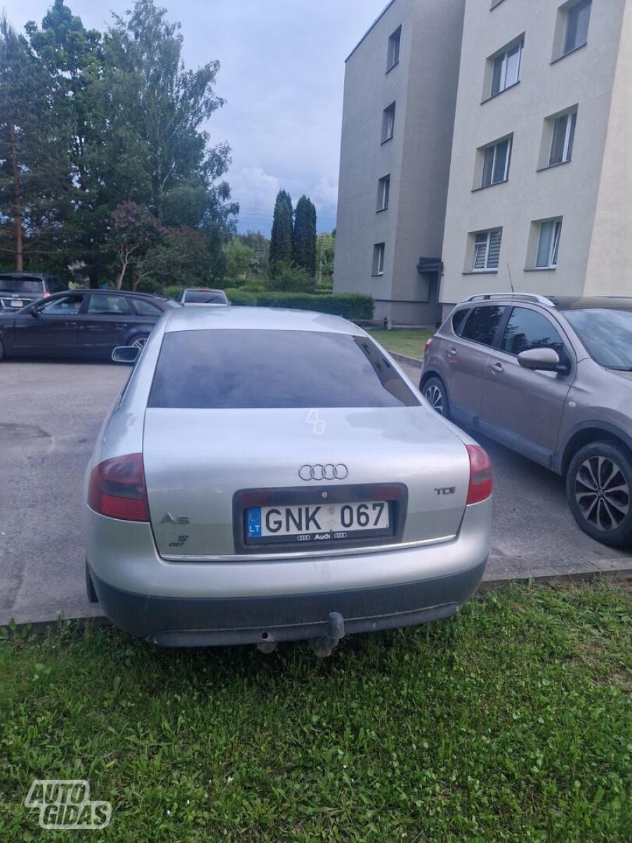 Grey Audi A6 2002 in Lazdijai, with an engine capacity of 1.90 L and mileage of 400 thousand km for 700 €, photo 4 on AUTOMOTO.COM.LV