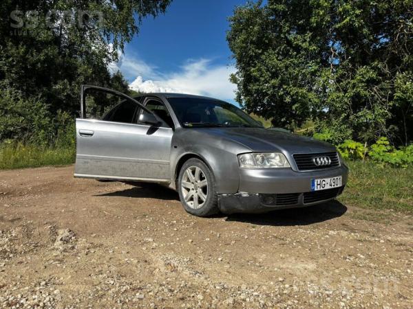 Pelēks Audi A6 2002 Rēzekne, ar dzinēja tilpumu 1.90 L un nobraukumu 394 tūkst. km par 850 €, foto 1 vietnē AUTOMOTO.COM.LV