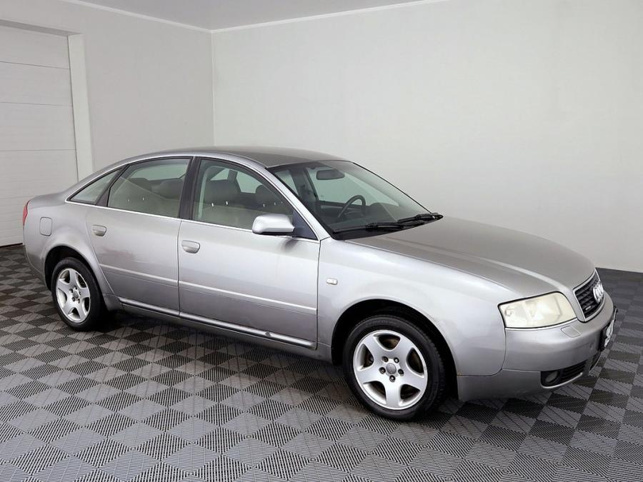 Grey Audi A6 2002 in Tallinn, with an engine capacity of 2.40 L and mileage of 177 thousand km for 899 €, photo 9 on AUTOMOTO.COM.LV