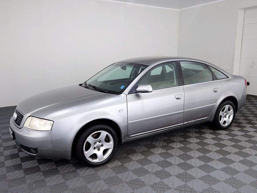 Grey Audi A6 2002 in Tallinn, with an engine capacity of 2.40 L and mileage of 177 thousand km for 899 €, photo 10 on AUTOMOTO.COM.LV