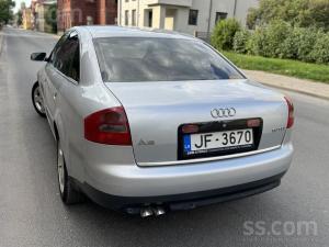 Grey Audi A6 2002 in Jelgava, with an engine capacity of 1.90 L and mileage of 375 thousand km for 1150 €, photo 4 on AUTOMOTO.COM.LV