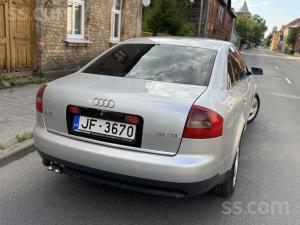 Grey Audi A6 2002 in Jelgava, with an engine capacity of 1.90 L and mileage of 375 thousand km for 1150 €, photo 6 on AUTOMOTO.COM.LV