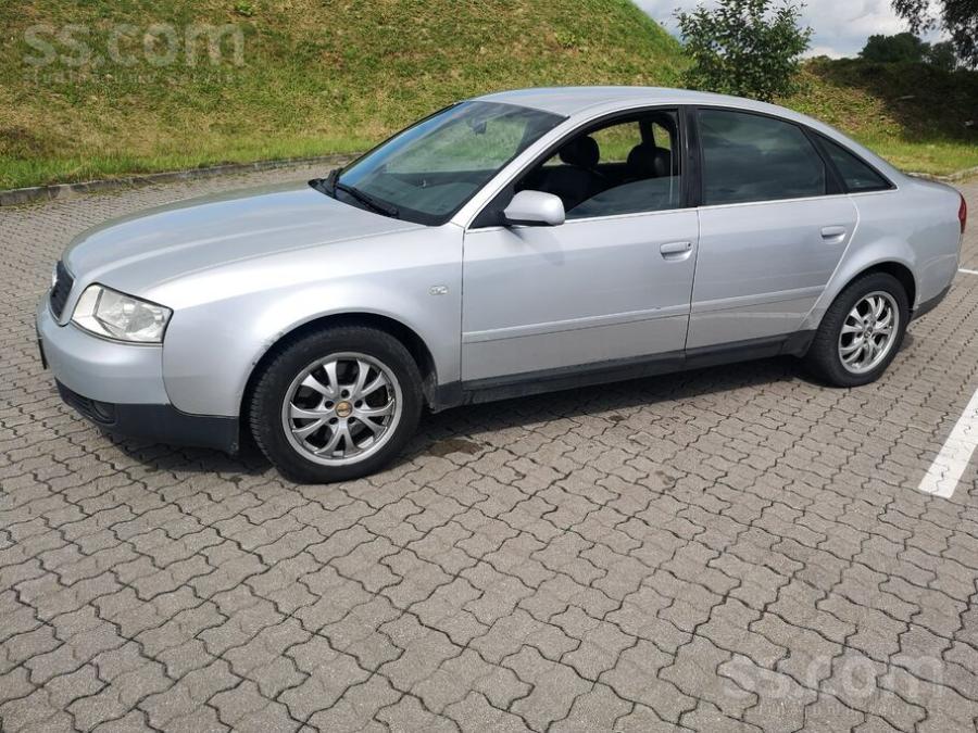 Серый Ауди А6 2002 в Рига, объемом двигателя 2.50 л и пробегом 0 тыс. км за 1350 €, фото 1 на AUTOMOTO.COM.LV