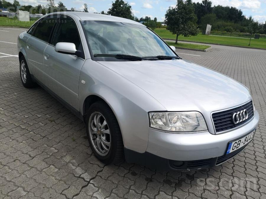 Серый Ауди А6 2002 в Рига, объемом двигателя 2.50 л и пробегом 0 тыс. км за 1350 €, фото 4 на AUTOMOTO.COM.LV
