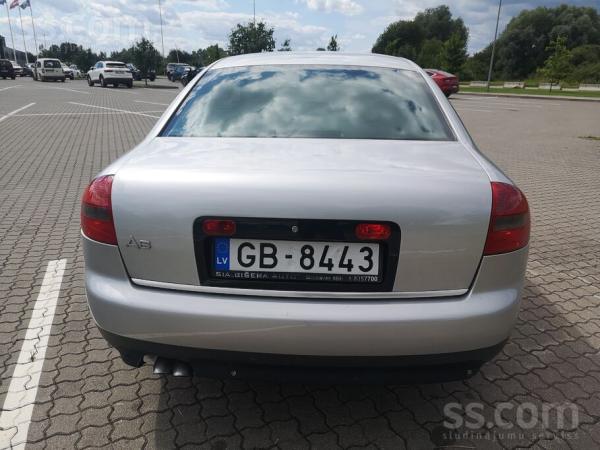 Серый Ауди А6 2002 в Рига, объемом двигателя 2.50 л и пробегом 0 тыс. км за 1350 €, фото 6 на AUTOMOTO.COM.LV