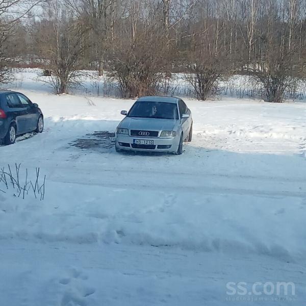 Pelēks Audi A6 2002 Valmiera, ar dzinēja tilpumu 2.50 L un nobraukumu 450 tūkst. km par 650 €, foto 1 vietnē AUTOMOTO.COM.LV