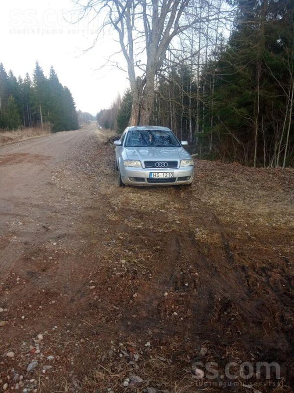 Pelēks Audi A6 2002 Valmiera, ar dzinēja tilpumu 2.50 L un nobraukumu 450 tūkst. km par 650 €, foto 5 vietnē AUTOMOTO.COM.LV