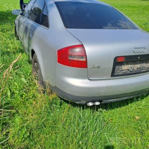 Серый Ауди А6 2002 в Рига, объемом двигателя 2.50 л и пробегом 340 тыс. км за 100 €, фото  на AUTOMOTO.COM.LV