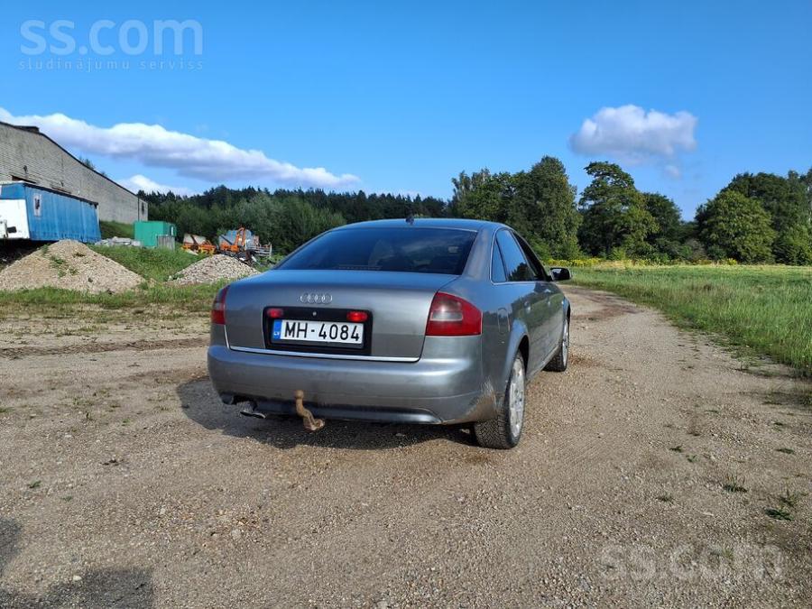 Серый Ауди А6 2002 в Рига, объемом двигателя 2.50 л и пробегом 420 тыс. км за 850 €, фото 4 на AUTOMOTO.COM.LV