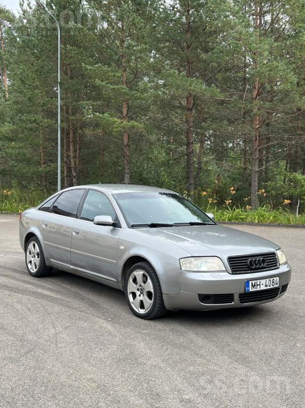 Grey Audi A6 2002 in Riga, with an engine capacity of 2.50 L and mileage of 430 thousand km for 990 €, photo 3 on AUTOMOTO.COM.LV