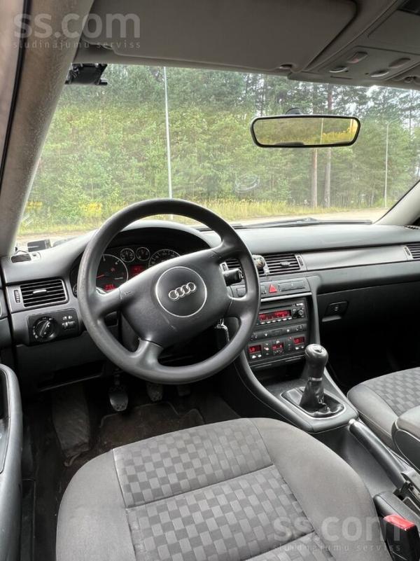 Grey Audi A6 2002 in Riga, with an engine capacity of 2.50 L and mileage of 430 thousand km for 990 €, photo 8 on AUTOMOTO.COM.LV