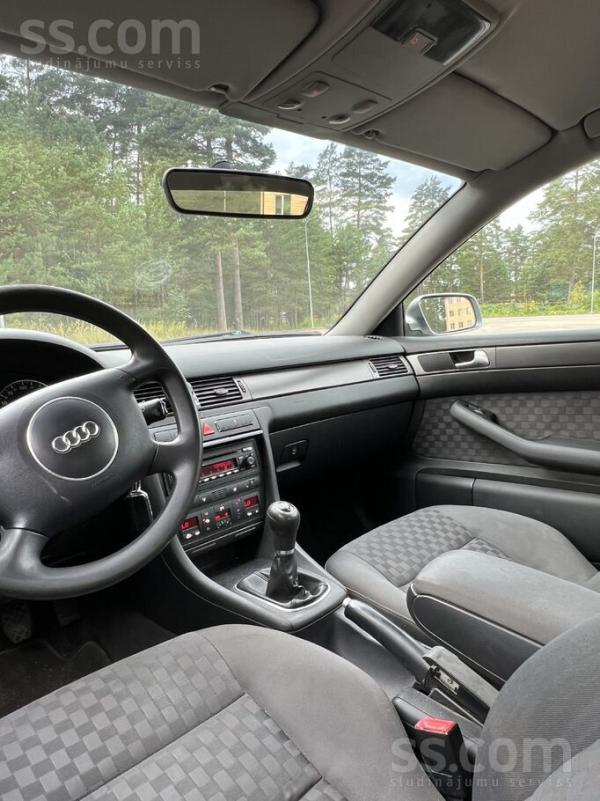 Grey Audi A6 2002 in Riga, with an engine capacity of 2.50 L and mileage of 430 thousand km for 990 €, photo 9 on AUTOMOTO.COM.LV
