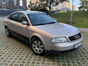Grey Audi A6 2002 in Vilnius, with an engine capacity of 1.90 L and mileage of 334 thousand km for 1350 €, photo  on AUTOMOTO.COM.LV