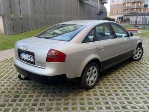 Grey Audi A6 2002 in Vilnius, with an engine capacity of 1.90 L and mileage of 334 thousand km for 1350 €, photo 4 on AUTOMOTO.COM.LV