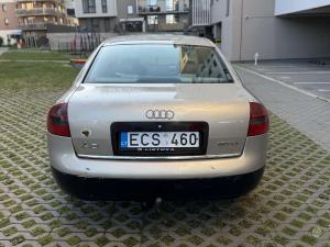 Grey Audi A6 2002 in Vilnius, with an engine capacity of 1.90 L and mileage of 334 thousand km for 1350 €, photo 6 on AUTOMOTO.COM.LV