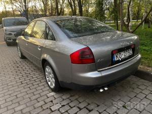 Grey Audi A6 2002 in Riga, with an engine capacity of 2.50 L and mileage of 399 thousand km for 600 €, photo 3 on AUTOMOTO.COM.LV