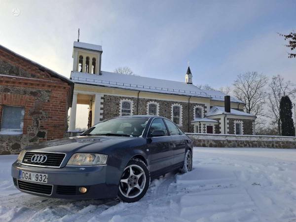 Pelēks Audi A6 2003 Alīta, ar dzinēja tilpumu 2.50 L un nobraukumu 287 tūkst. km par 1900 €, foto 1 vietnē AUTOMOTO.COM.LV