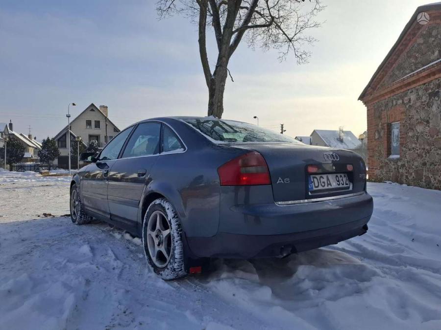 Pelēks Audi A6 2003 Alīta, ar dzinēja tilpumu 2.50 L un nobraukumu 287 tūkst. km par 1900 €, foto 3 vietnē AUTOMOTO.COM.LV