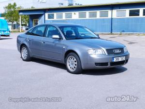 Pelēks Audi A6 2003 Tartu, ar dzinēja tilpumu 2.50 L un nobraukumu 338 tūkst. km par 1800 €, foto  vietnē AUTOMOTO.COM.LV
