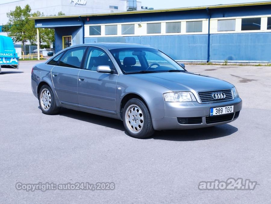 Grey Audi A6 2003 in Tartu, with an engine capacity of 2.50 L and mileage of 338 thousand km for 1800 €, photo 1 on AUTOMOTO.COM.LV