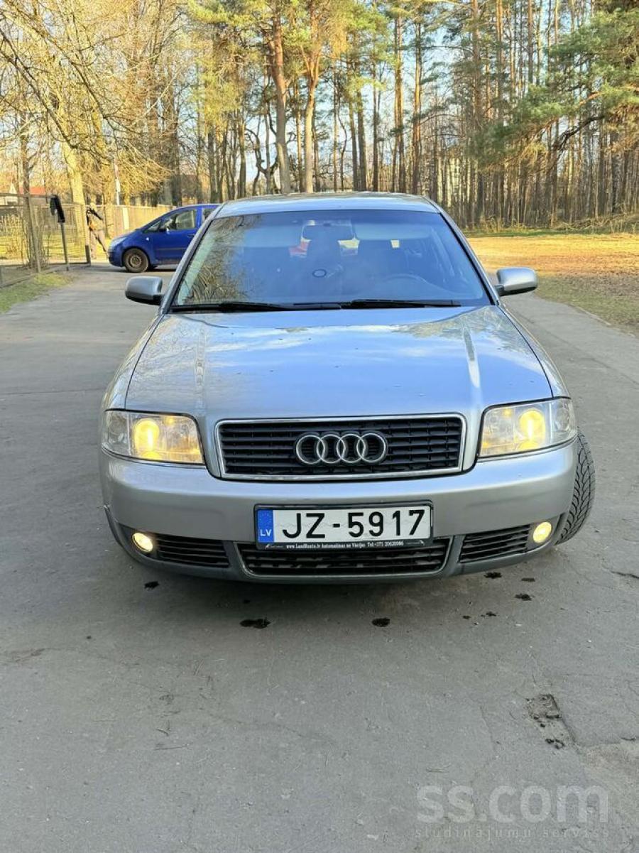 Pelēks Audi A6 2003 Rīga, ar dzinēja tilpumu 1.90 L un nobraukumu 381 tūkst. km par 2350 €, foto 1 vietnē AUTOMOTO.COM.LV