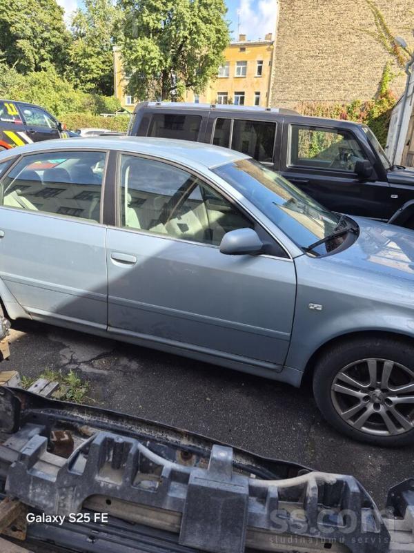 Pelēks Audi A6 2003 Rīga, ar dzinēja tilpumu 2.40 L un nobraukumu 207 tūkst. km par 1250 €, foto 5 vietnē AUTOMOTO.COM.LV